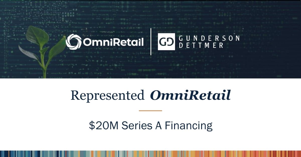 Africa B2B OmniRetail Announces $20M Financing | Gunderson Dettmer ...