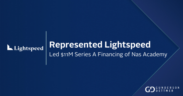 Lightspeed Ventures Leads $11M Series A Financing of Nas Academy ...