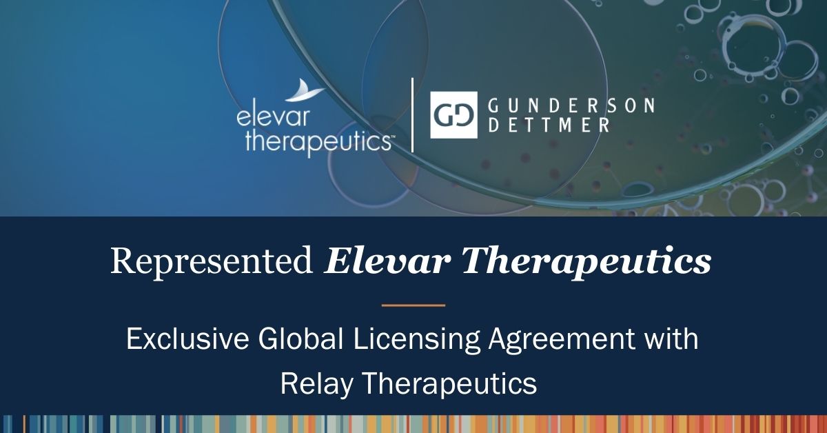 Elevar Therapeutics Announces Exclusive Global Licensing Agreement with ...