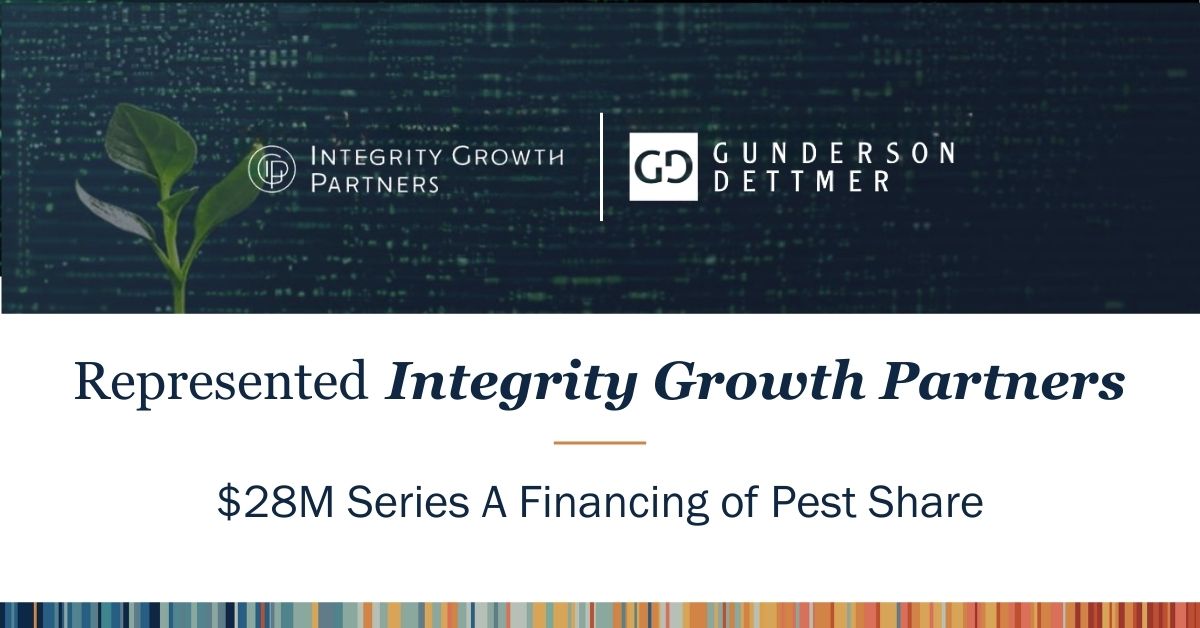 Integrity Growth Partners Leads Pest Share $28M Series A Financing ...