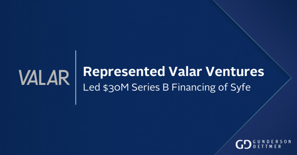 Valar Ventures Leads $30M Series B Financing of Syfe | Gunderson ...