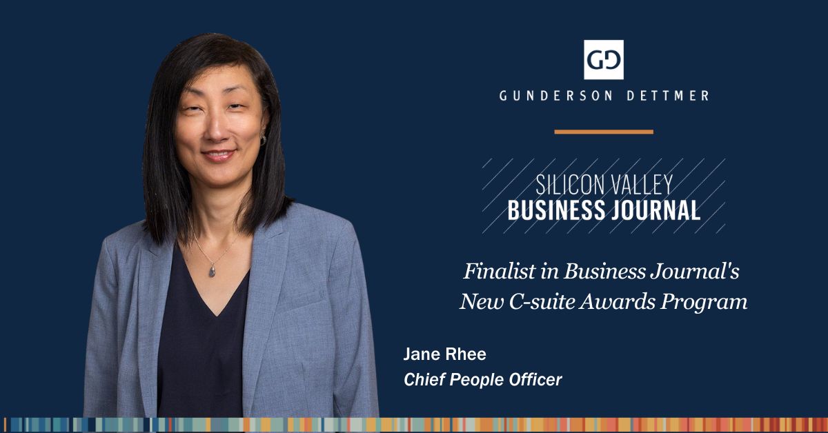 Chief People Officer Jane Rhee Named Finalist in Silicon Valley ...