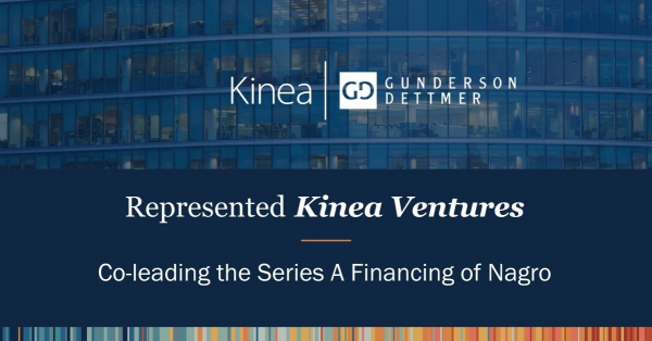 Gunderson Dettmer Advises Kinea Ventures in its Investment in AgTech Nagro | Gunderson Dettmer ...
