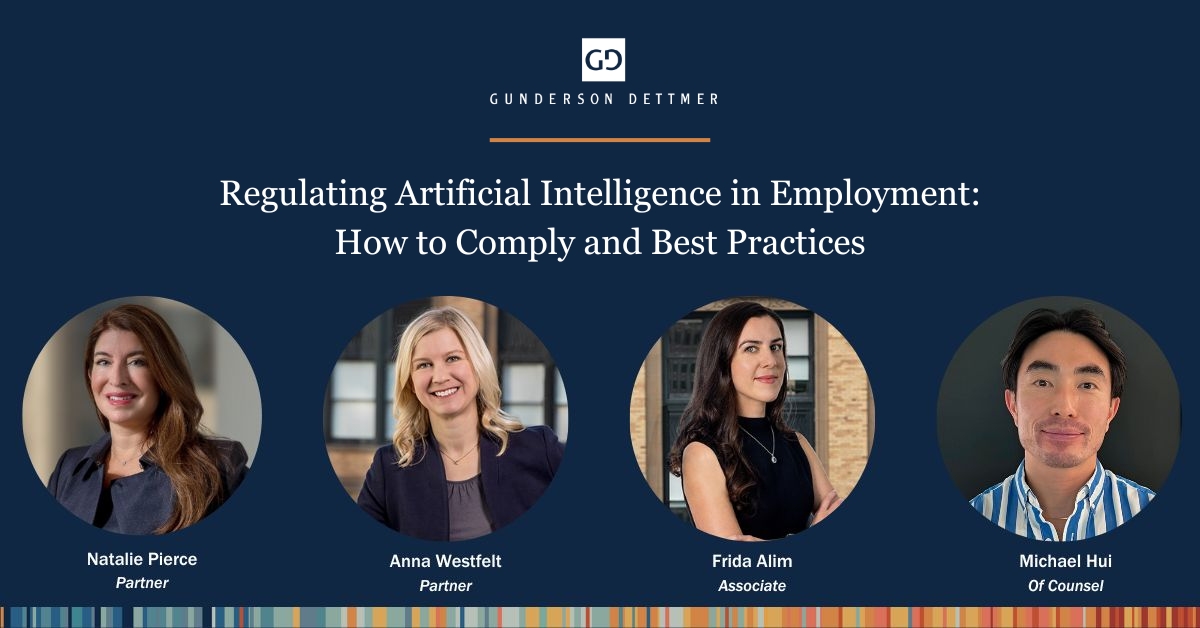 Webinar: Regulating AI in Employment: How to Comply and Best Practices ...