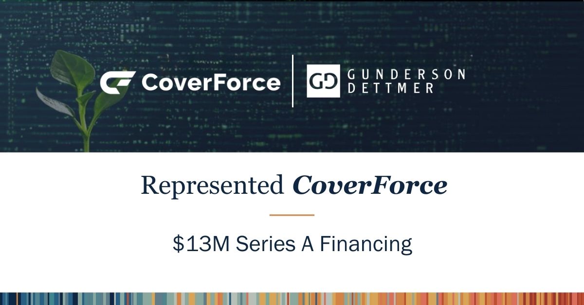 CoverForce Announces $13M Series A Financing Led by Insight Partners ...