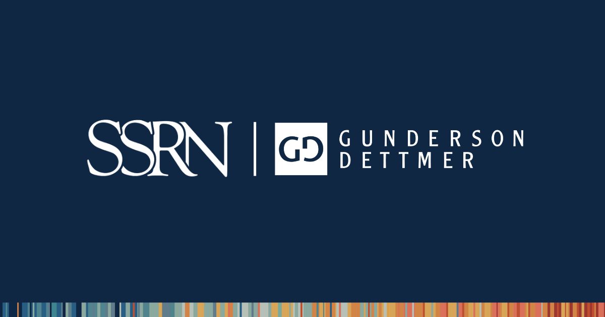 SSRN Posts Natalie Pierce and Stephanie Goutos Article “Why Law Firms ...