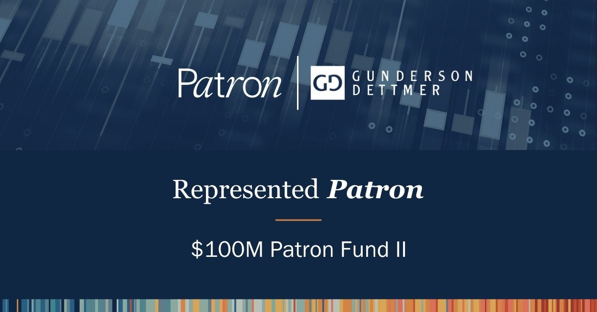 Patron Announces $100M Fund II to Back Seed Stage Founders Building for ...